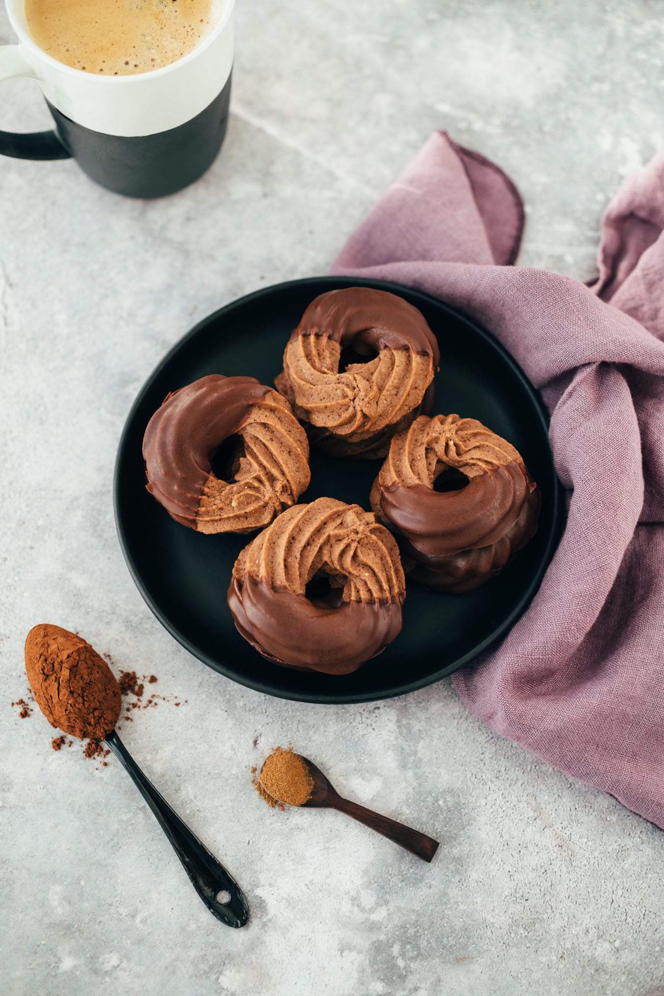Vegan chocolate cinnamon curls (40 minutes) - VEGANE VIBES