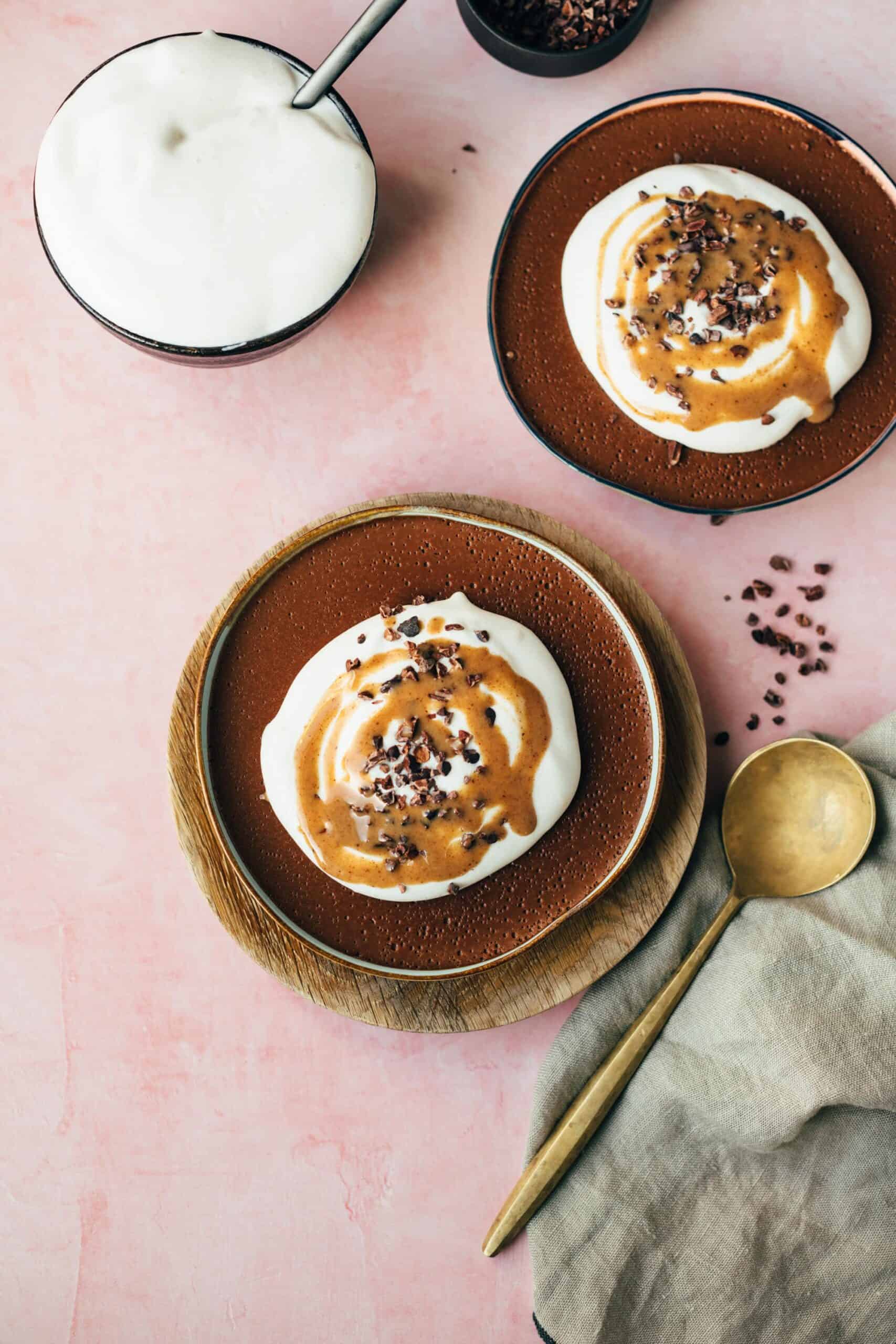 Super creamy chocolate pudding — VEGANE VIBES