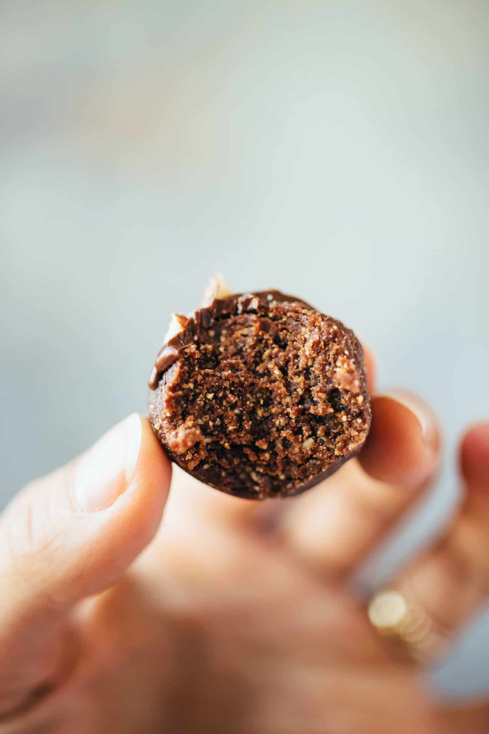 Nutella Bites (3 ingredients) 30 minutes recipe — VEGANE VIBES