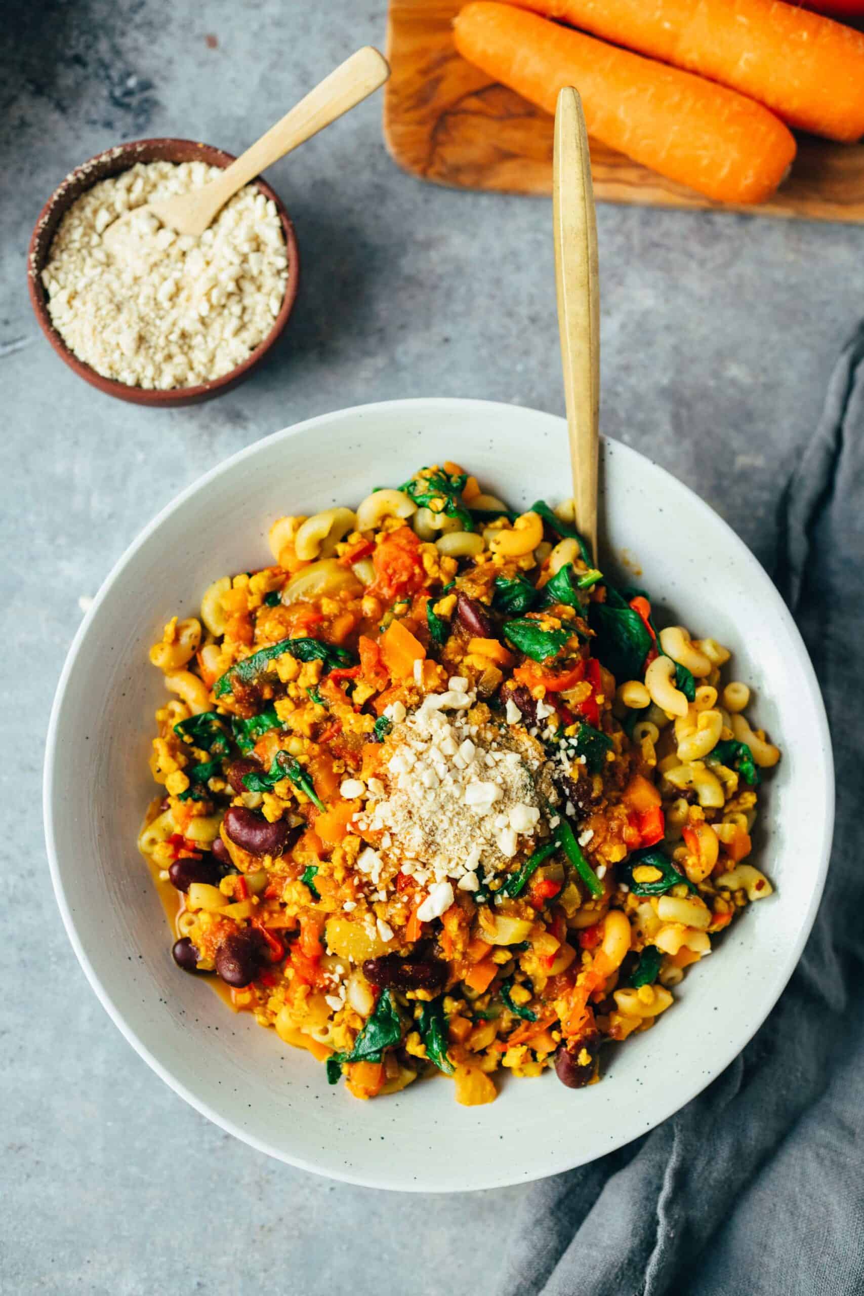 High Protein Pasta (30 minutes) vegan — VEGANE VIBES