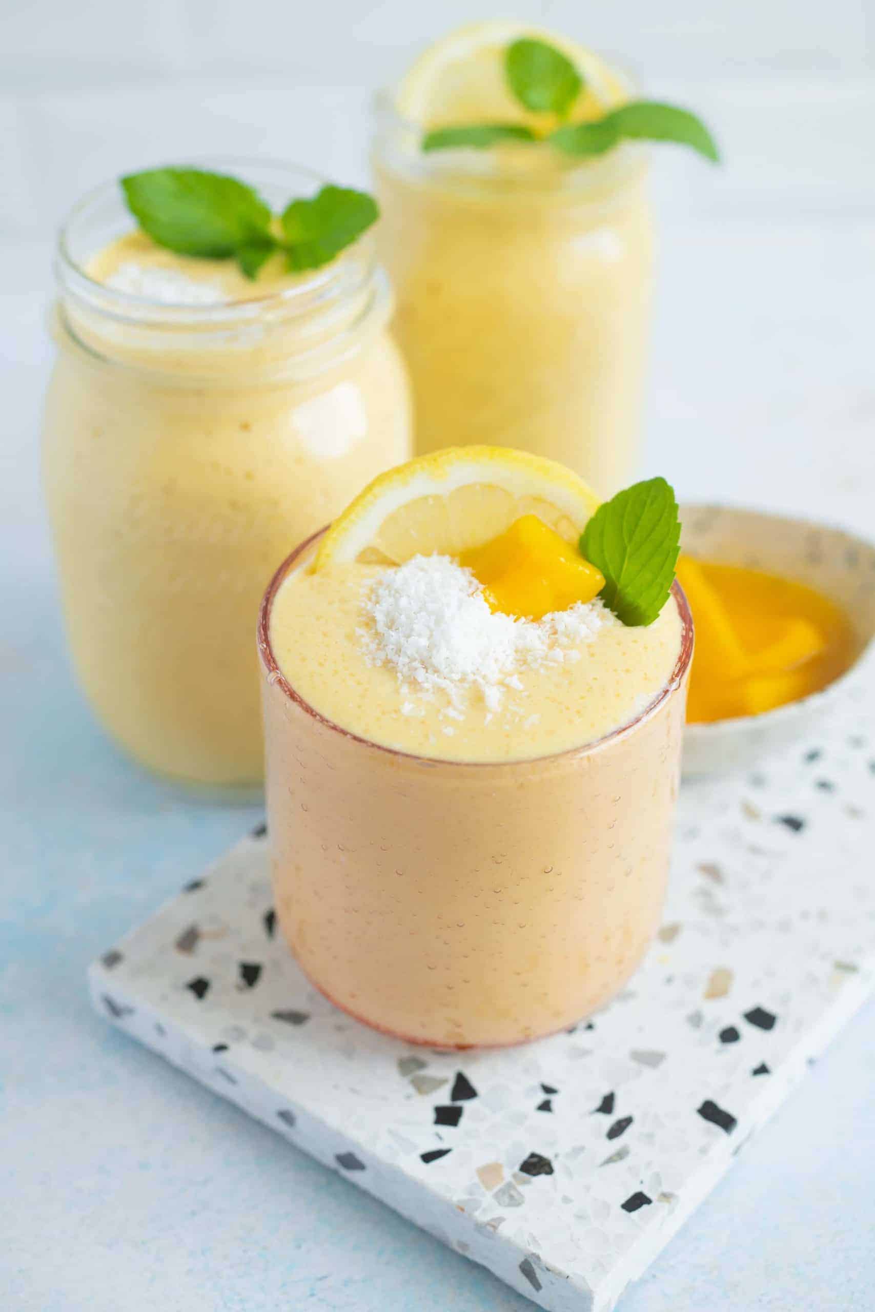 Mango Protein Lassi (10 minutes) — VEGANE VIBES