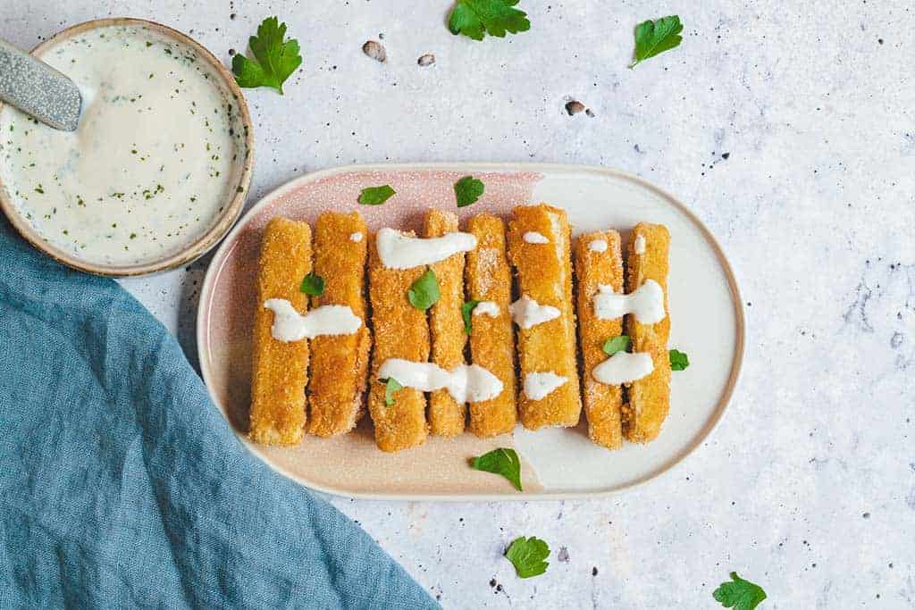 Crispy Tofu Sticks (30 minutes) vegan & gluten free — VEGANE VIBES