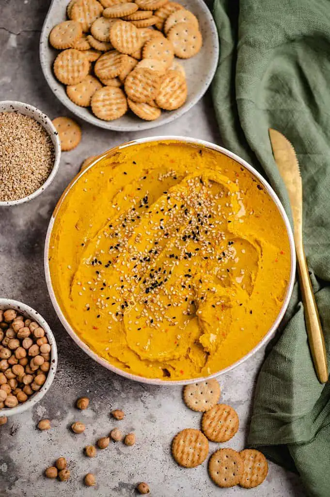 Roasted pumpkin hummus (v & gf) recipe — VEGANE VIBES