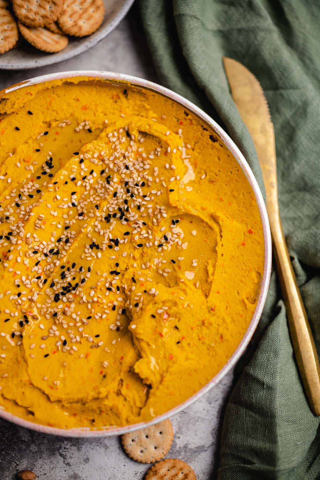 Roasted pumpkin hummus (v & gf) recipe — VEGANE VIBES