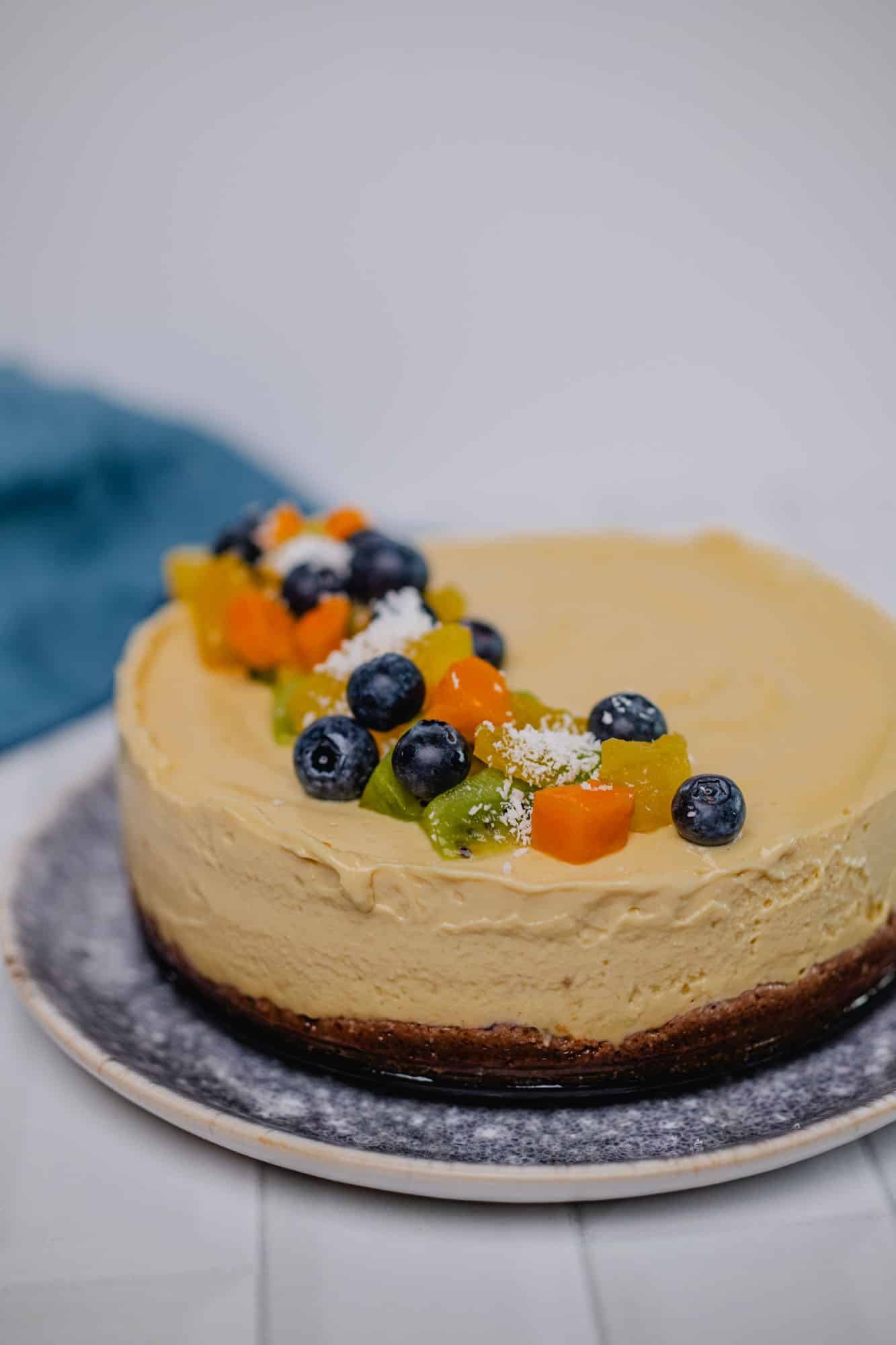 Tropical cheesecake (vegan & gluten-free) — VEGANE VIBES